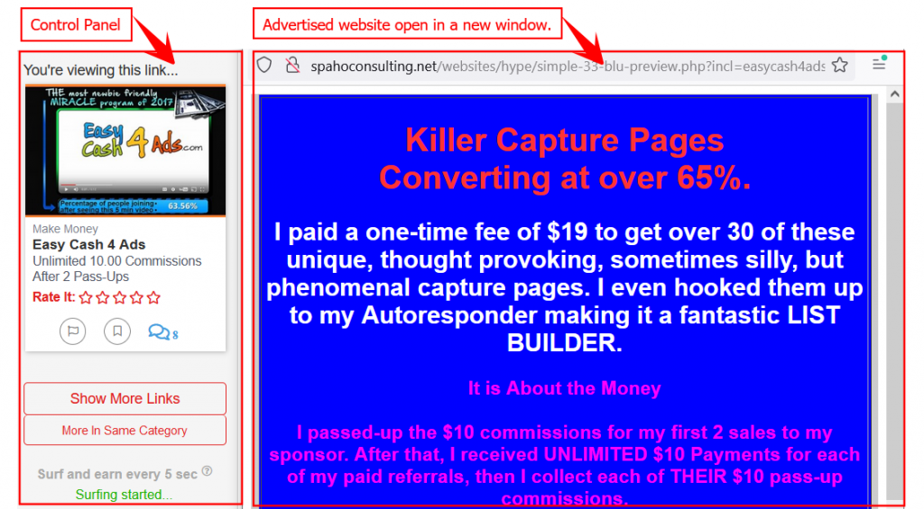 Introduction To Our New Ad Viewer – Surf And Earn Continuously – LeadsLeap