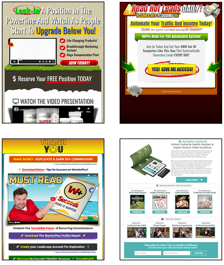 You can create responsive pages like this: